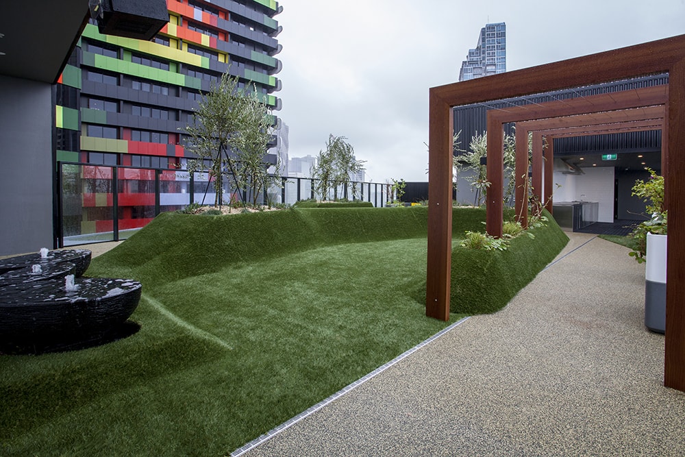 Swanston Square - Bouverie St Apartments - Australian Native Landscapes ...