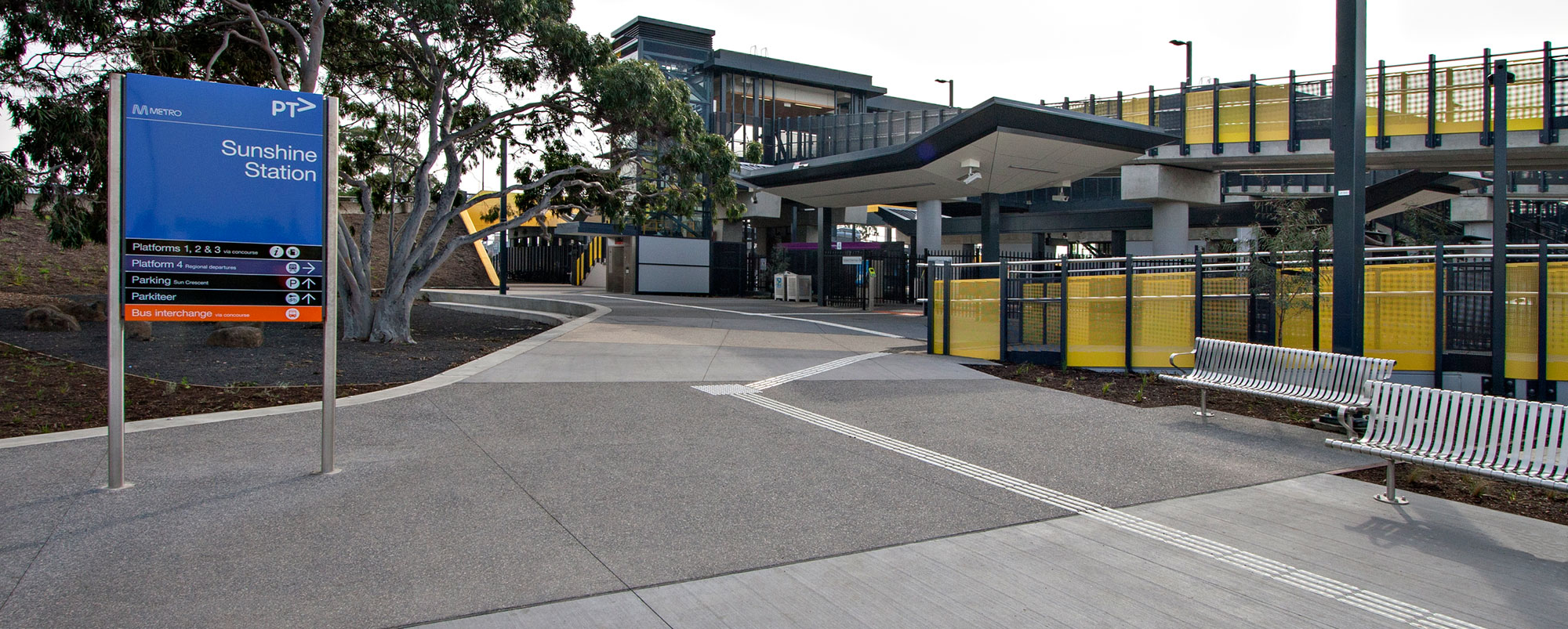 Sunshine Train Station - Australian Native Landscapes (ANL)